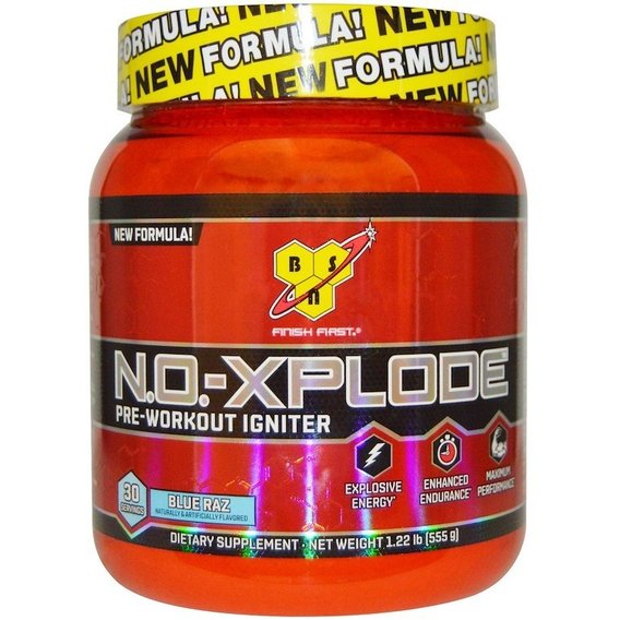 Купить Комплекс до тренировки BSN N.O.-Xplode Pre-Workout Igniter 555 g 30 servings Blue ...