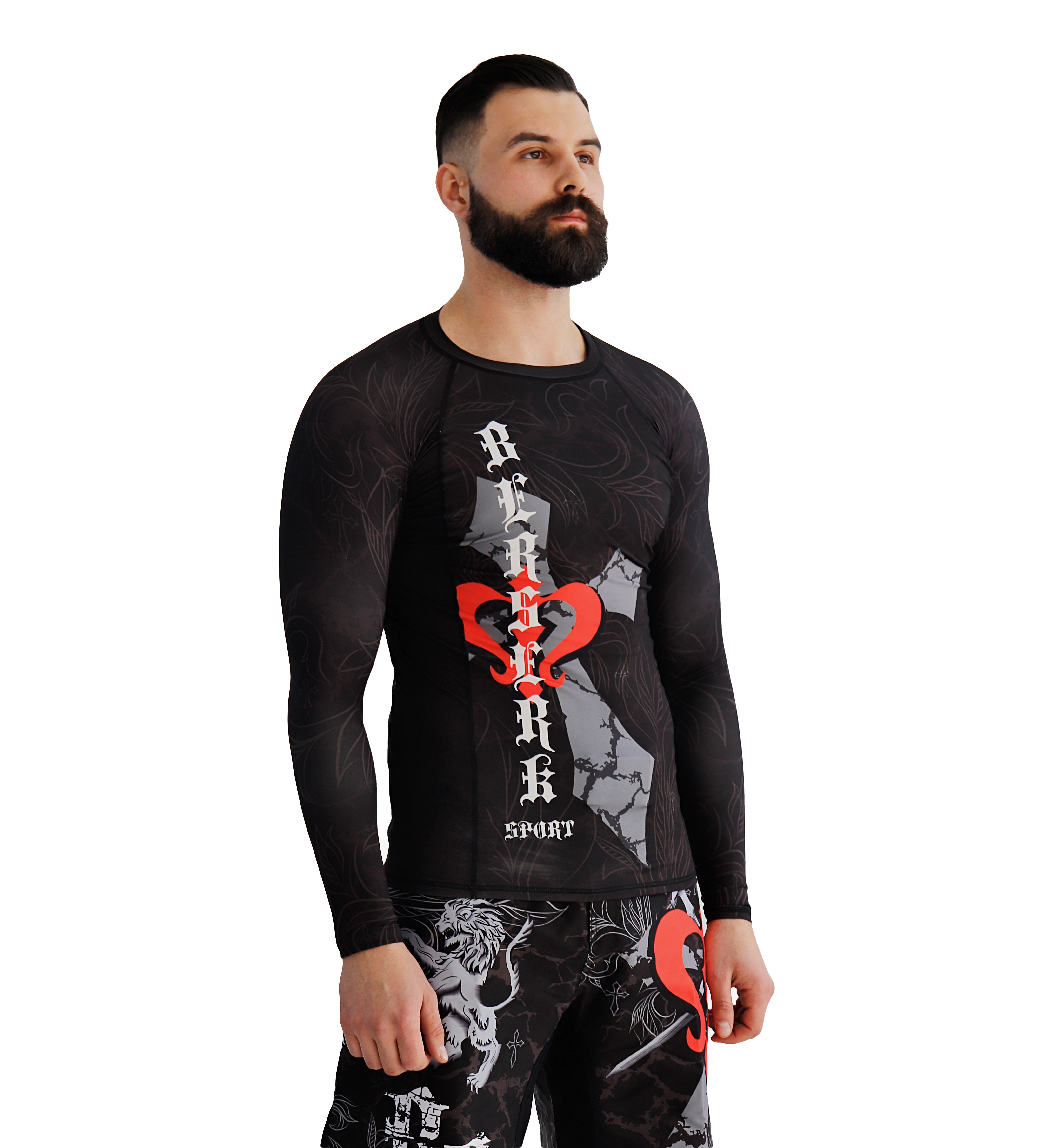 Рашгард ММА Berserk Sport Warrior Spirit S Різнокольоровий (00000002303 ...